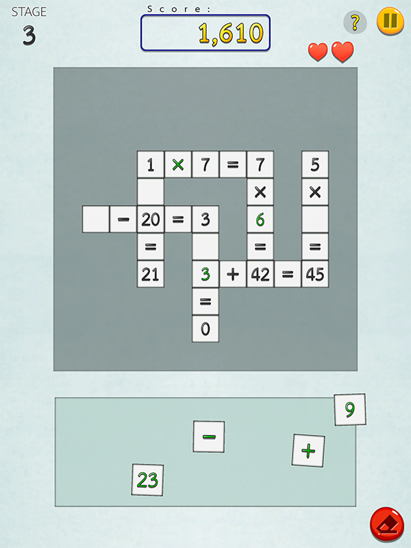 Math The Cross Math Puzzle